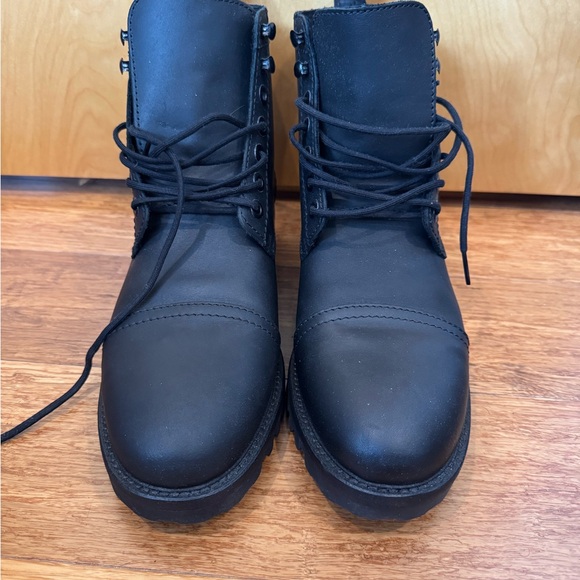 Patina | Shoes | Patina Mens Black Leather Boots | Poshmark